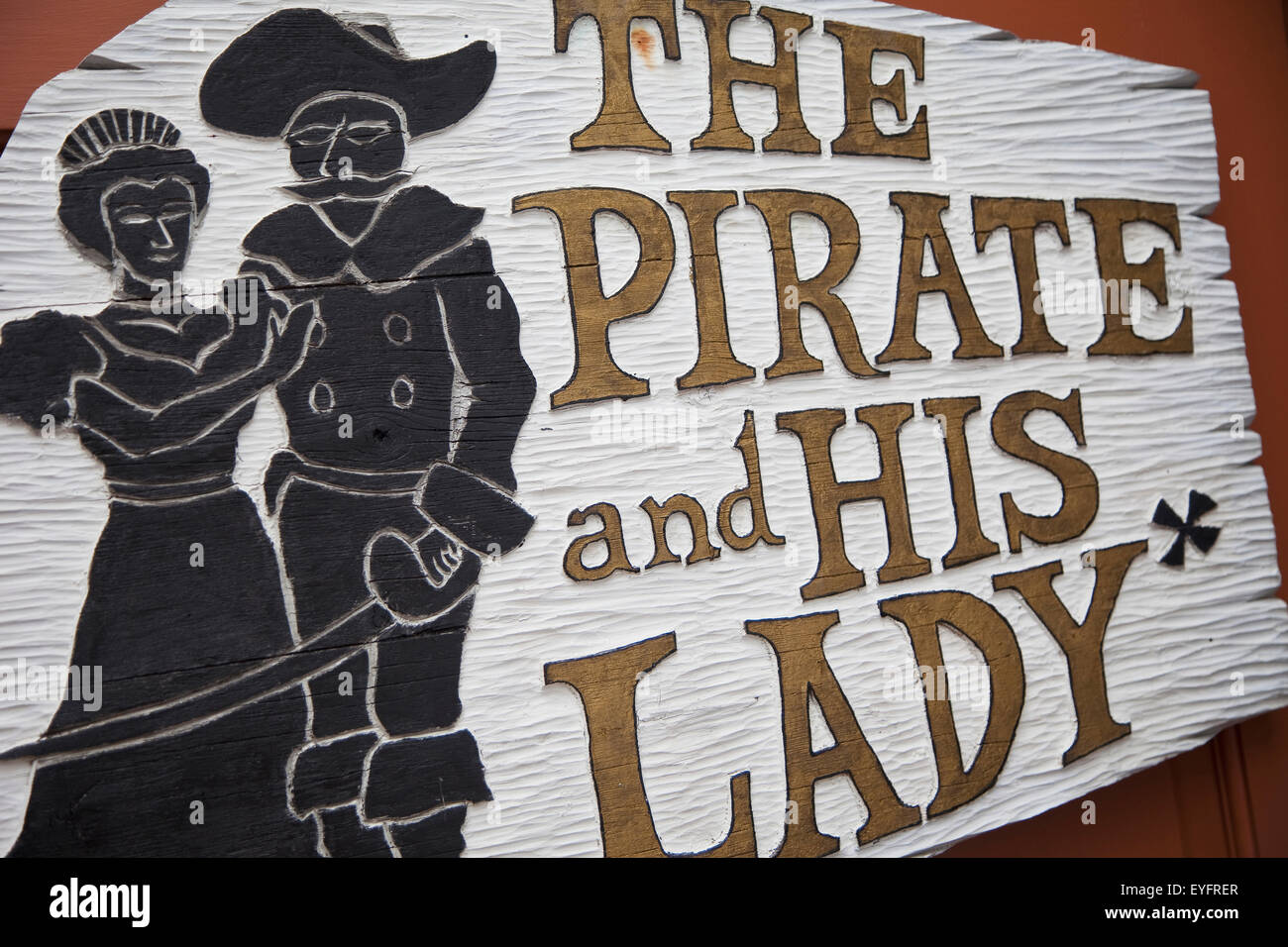 Usa, Florida, Pirate Store Sign; St Augustine Stock Photo - Alamy