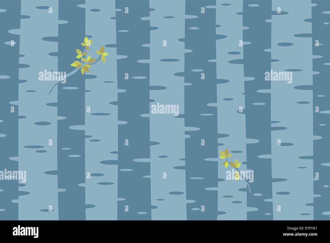 Birch tree leaf Stock Vector Images - Alamy