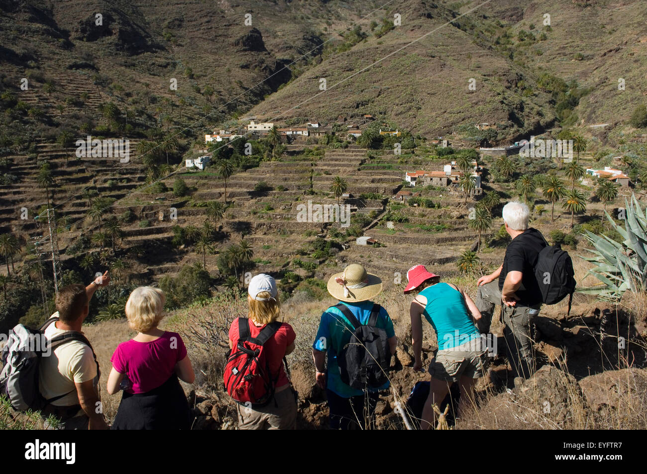 Benchijigua valley hi-res stock photography and images - Alamy