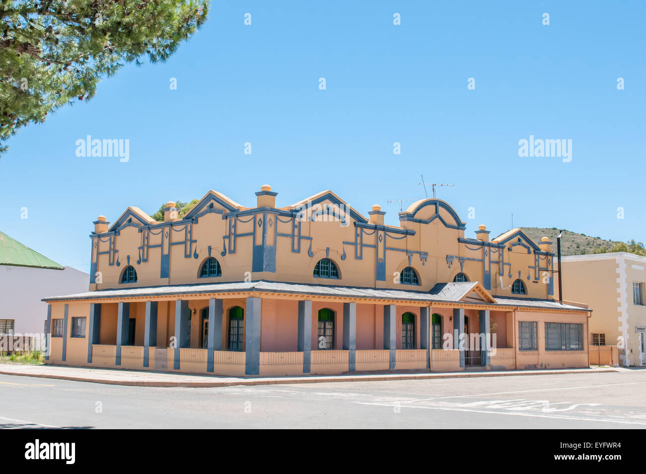 A historic building in Little Karoo town of Willowmore Stock Photo - Alamy