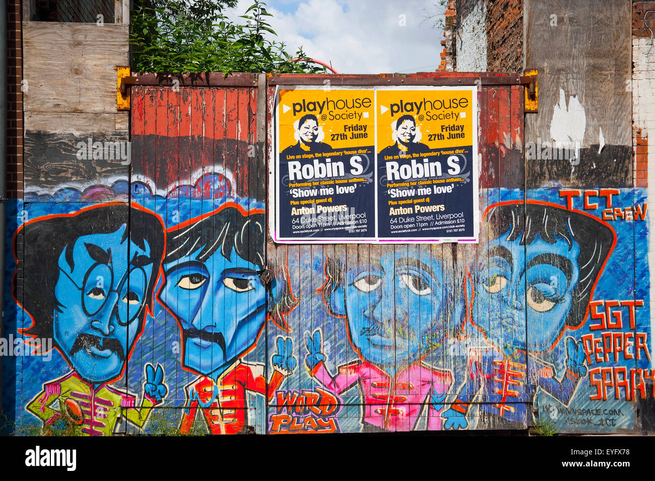 Mural In Liverpool High Resolution Stock Photography and Images - Alamy