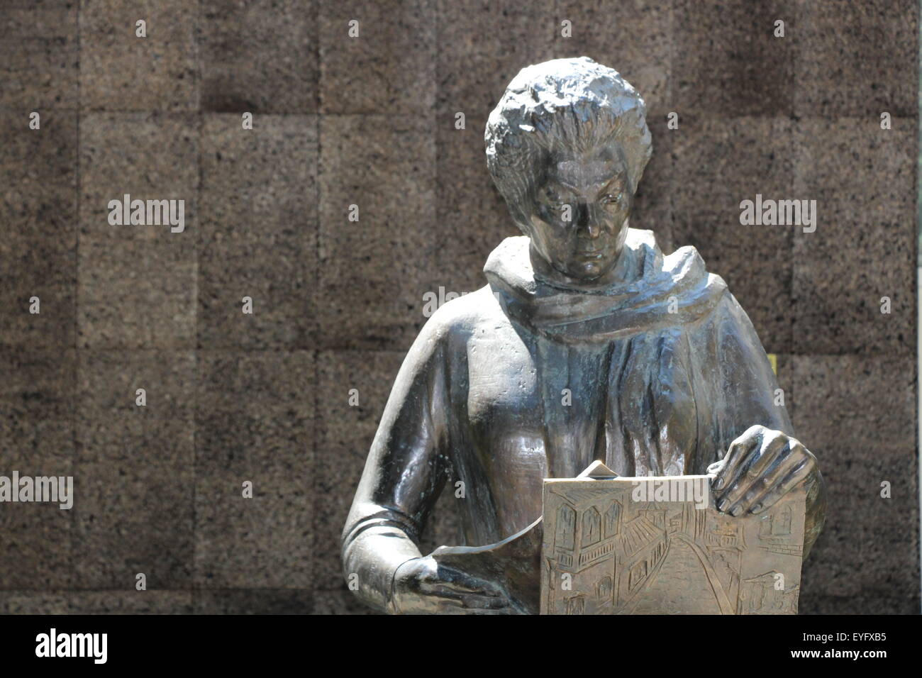 One of many statues in and around Tbilisi Georgia Stock Photo - Alamy