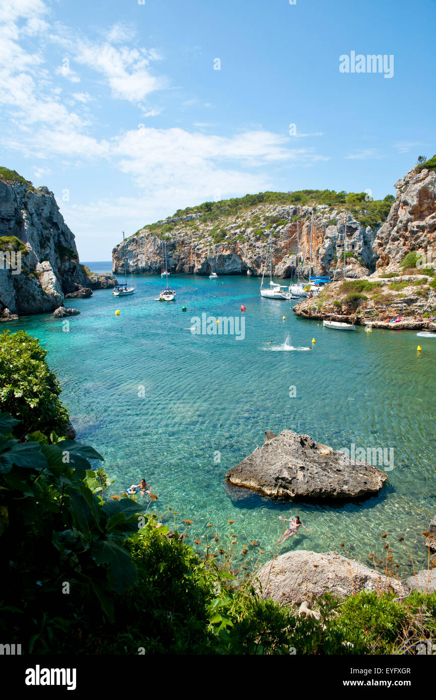 Menorca Cales Caves High Resolution Stock Photography and Images - Alamy