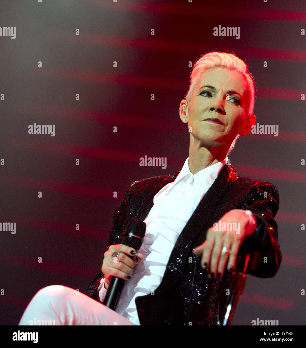 Swedish band Roxette perform a sold out show at the Heineken Music Hall ...