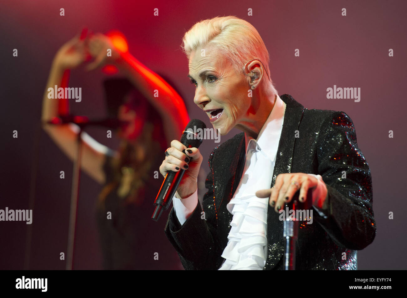 Swedish band Roxette perform a sold out show at the Heineken Music Hall ...