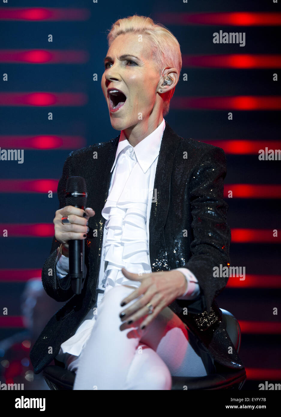 Swedish band Roxette perform a sold out show at the Heineken Music Hall ...