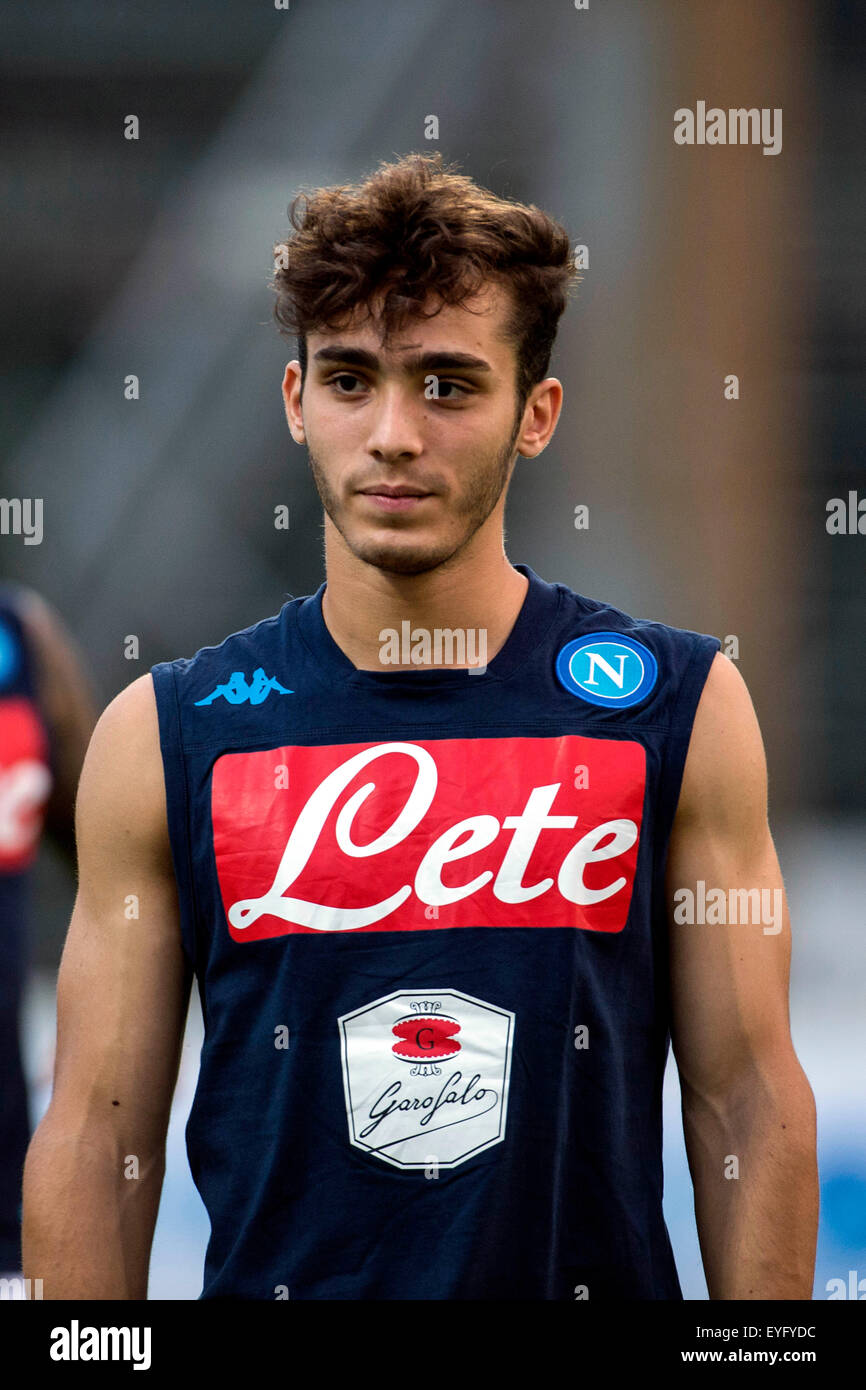 Trento, Italy. 24th July, 2015. Alfredo Bifulco (Napoli) Football ...