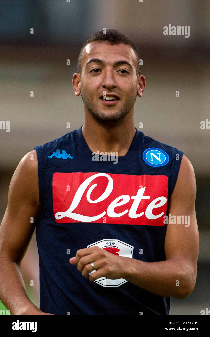 Trento, Italy. 24th July, 2015. Omar El Kaddouri (Napoli) Football ...