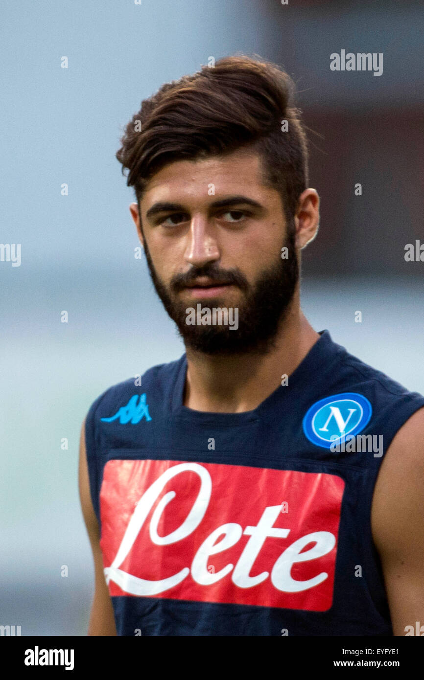 Trento, Italy. 24th July, 2015. Sebastiano Luperto (Napoli) Football ...