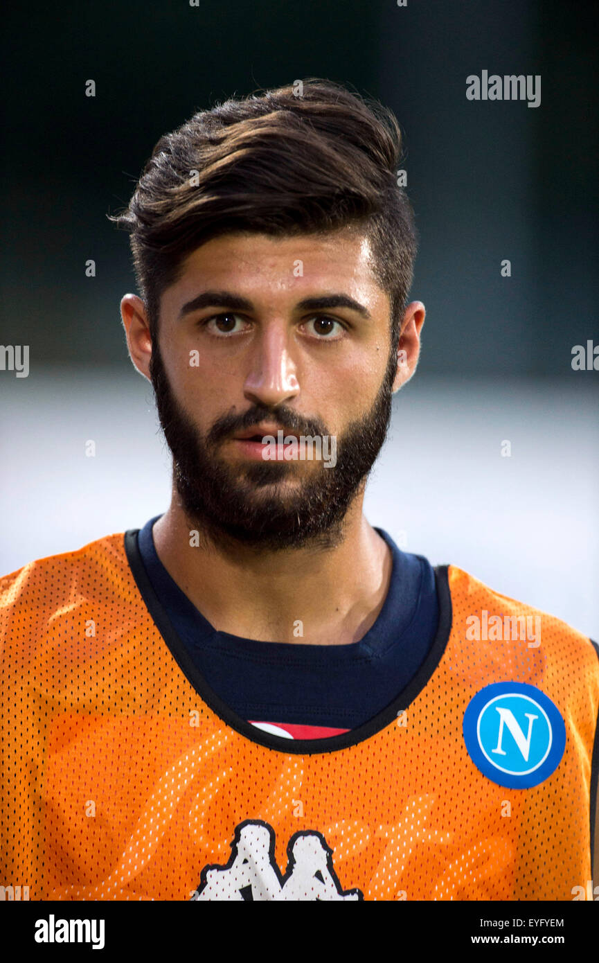 Trento, Italy. 24th July, 2015. Sebastiano Luperto (Napoli) Football ...