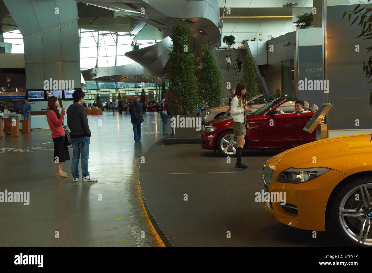BMW, Munich, BMW Welt, BMW World, Bavaria, Germany, Europe Stock Photo ...