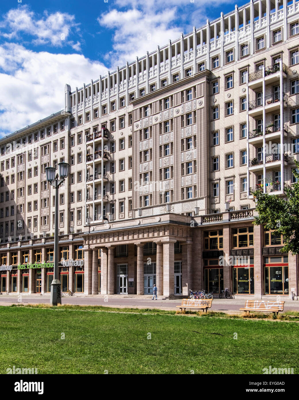 Berlin apartment block in karl hi-res stock photography and images - Alamy