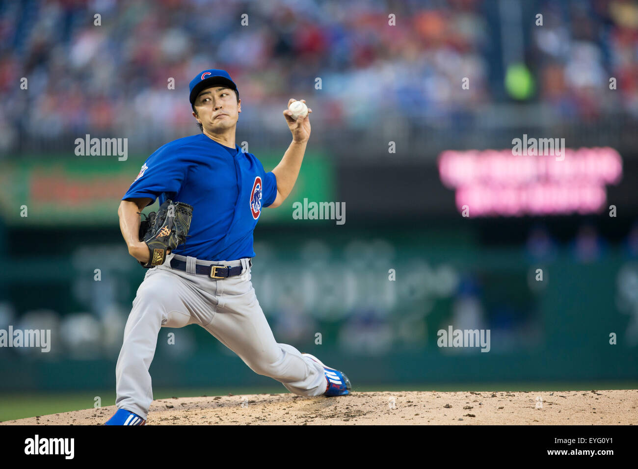 Washington, DC, USA. 5th June, 2015. Tsuyoshi Wada (Cubs) MLB ...