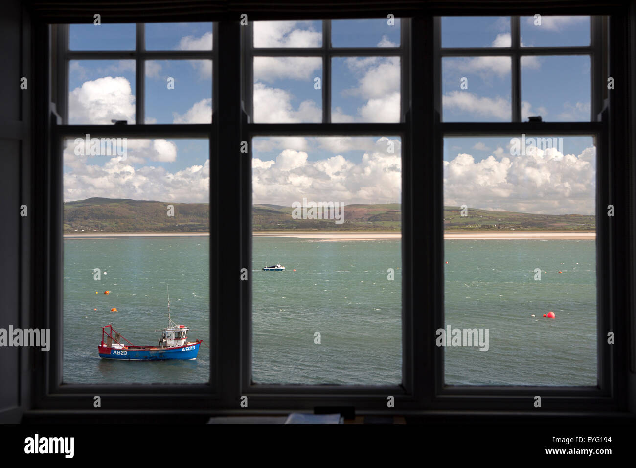 Scenic view from window sea hi-res stock photography and images - Alamy