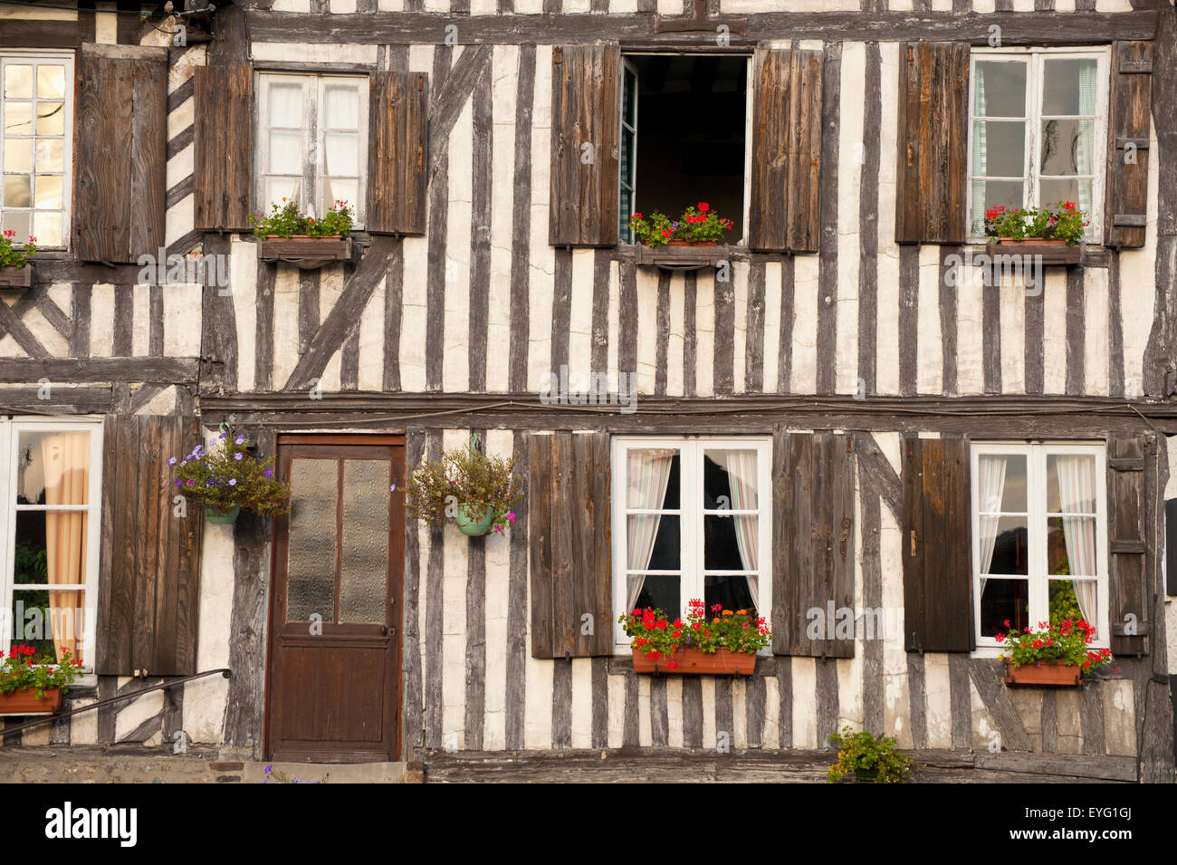 France, Normandy, Old buildings; Blangy-le-Chateau Stock Photo - Alamy