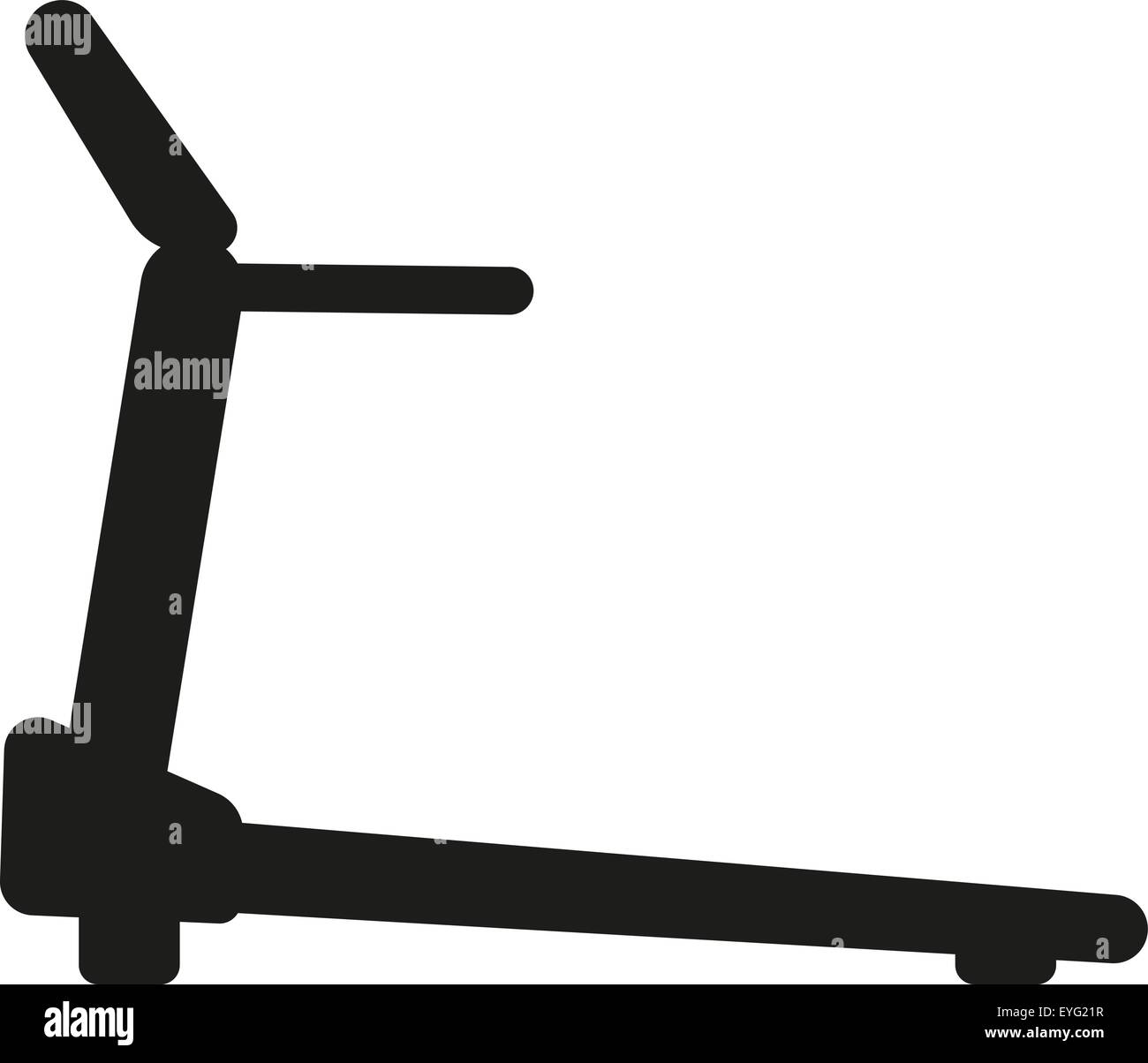 Cross trainer machine icon. Running symbol Stock Vector Image & Art - Alamy