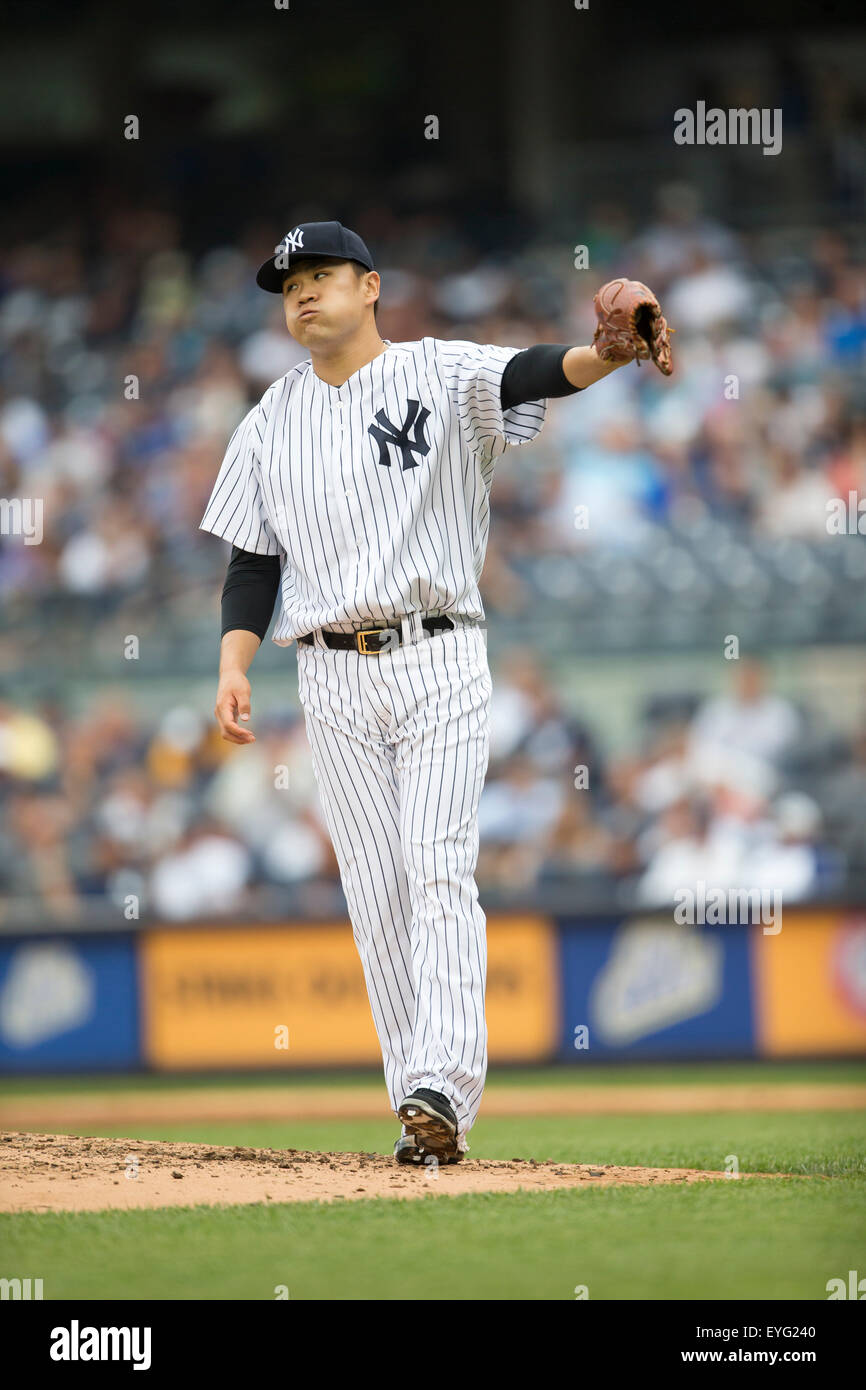 the Bronx, New York, USA. 9th July, 2015. Masahiro Tanaka (Yankees), JULY 9, 2015 - MLB ...