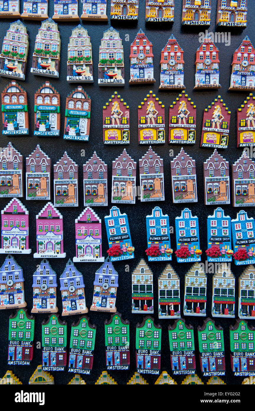 Fridge Magents In Shape Of Traditional Gabled Dutch Houses For Sale In ...