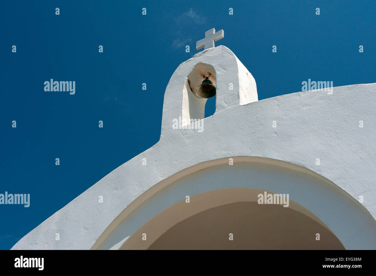 Greece, Crete, Detail of small church ; Georgioupoli Stock Photo - Alamy