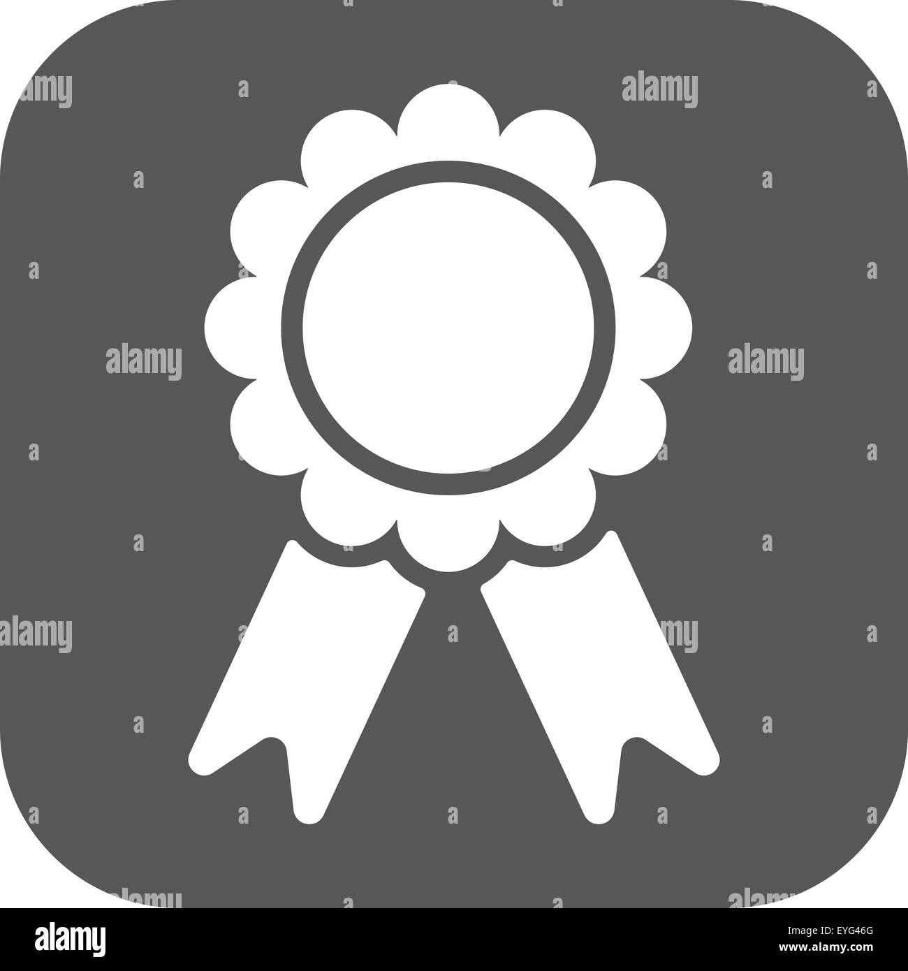 The award icon. Achievement symbol. Flat Stock Vector Image & Art - Alamy