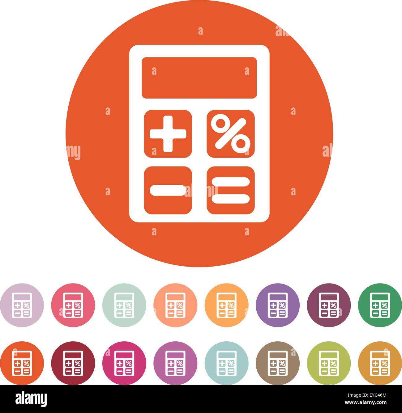 Accounting symbol Stock Vector Images - Alamy