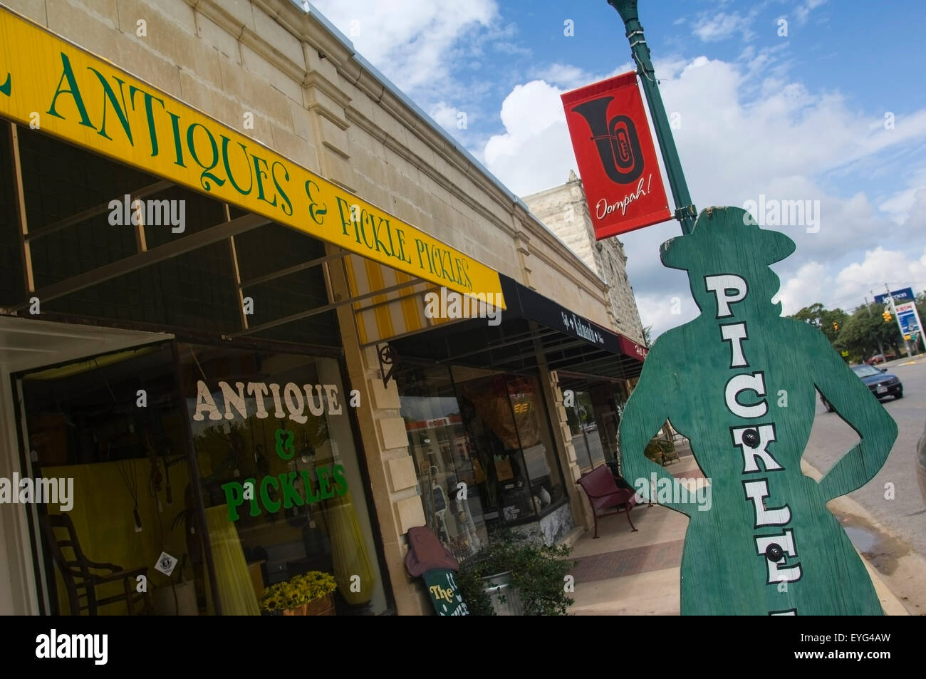 Boerne, Texas Hill Country, Famed For Its Pickles And German Traditions ... Boerne, Texas Hill Country, Famed For Its Pickles And German Traditions ...