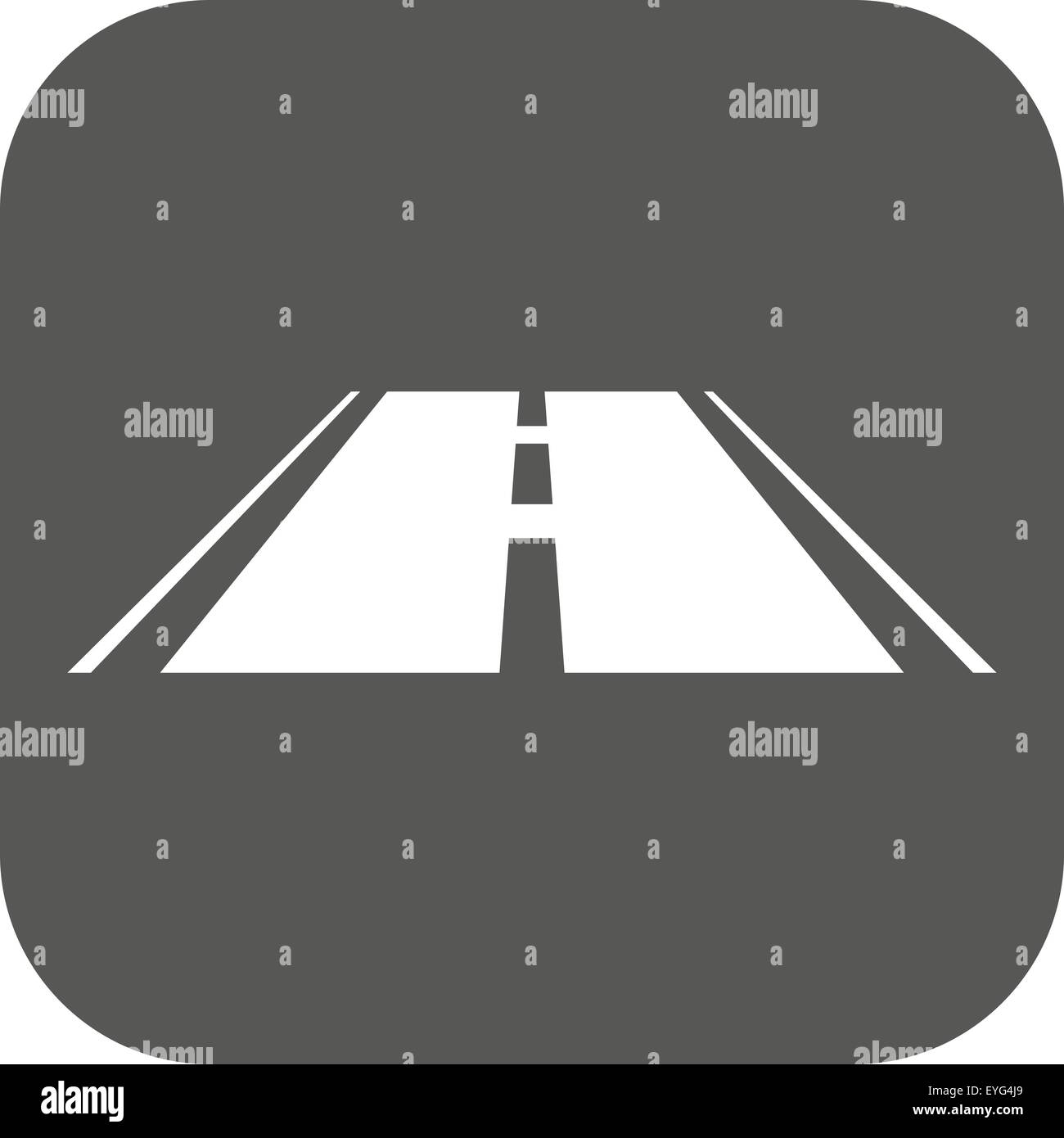Road strip map hi-res stock photography and images - Alamy