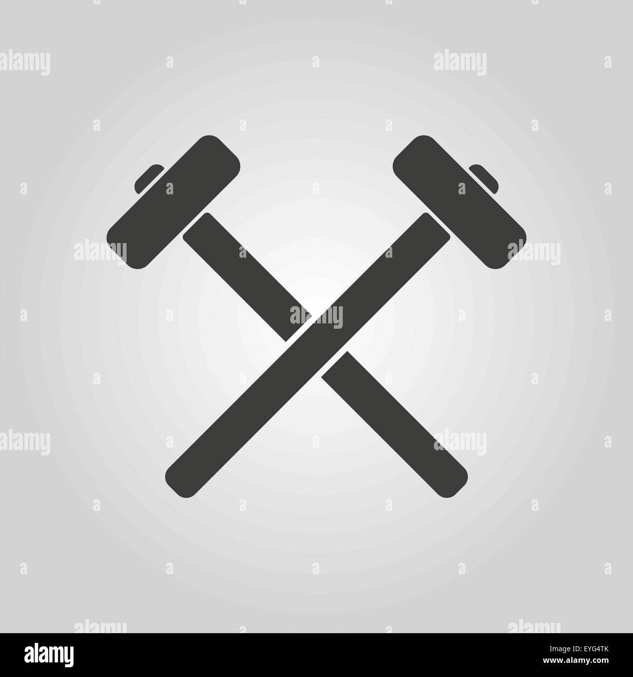 The hammer icon. Sledgehammer symbol. Flat Stock Vector Image & Art - Alamy The hammer icon. Sledgehammer symbol. Flat Stock Vector Image & Art - Alamy