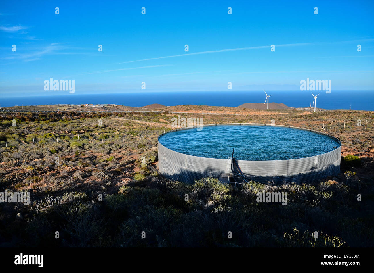 Round Water Pond Stock Photo - Alamy