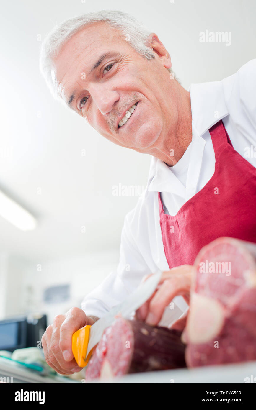 Butcher shop apron hi-res stock photography and images - Alamy
