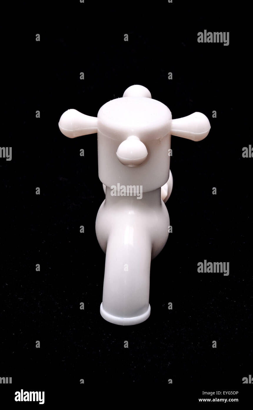 PVC Plastic Water Faucet Stock Photo - Alamy