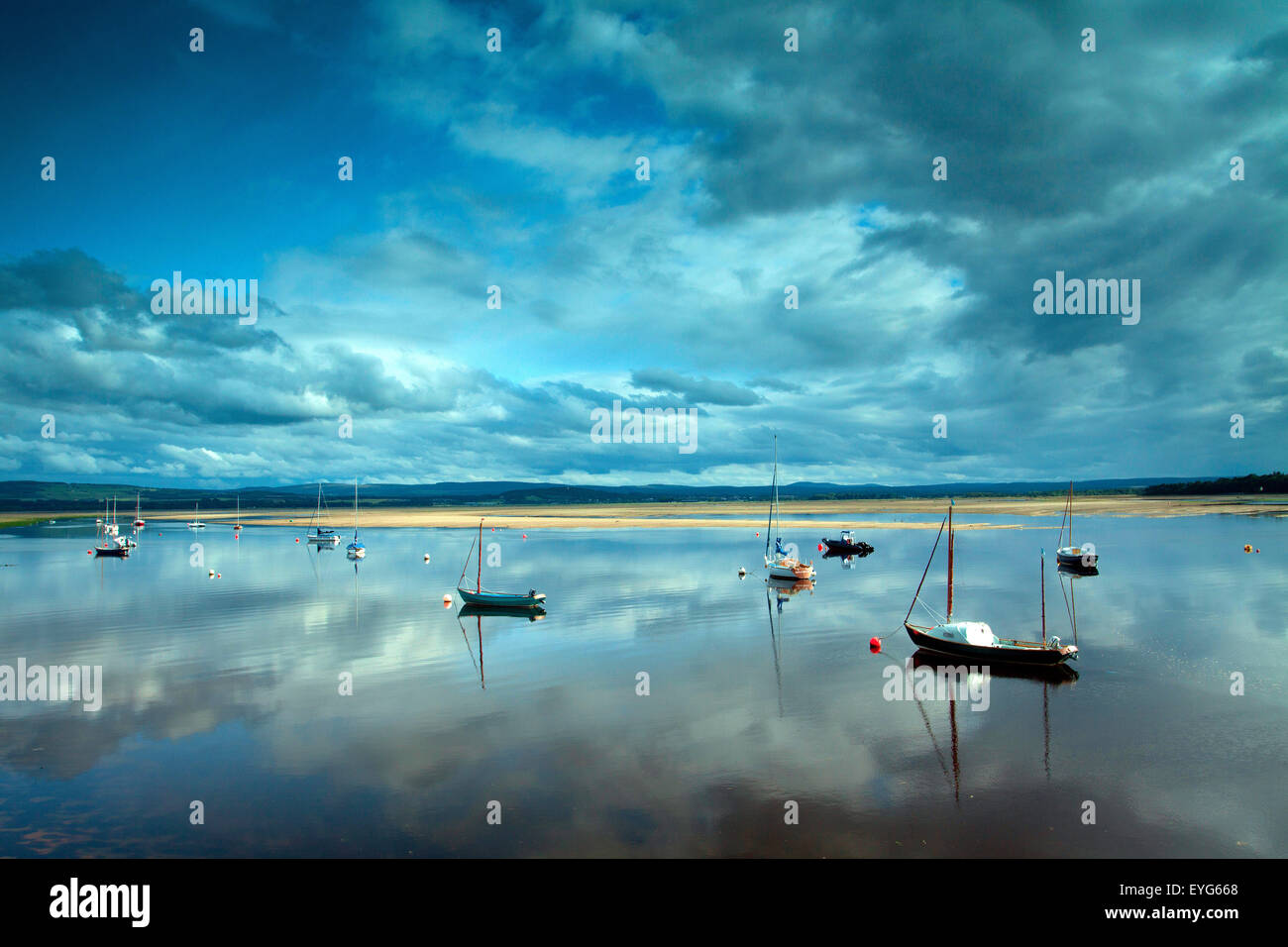 The River Findhorn, Findhorn Bay, Findhorn, Moray Stock Photo - Alamy