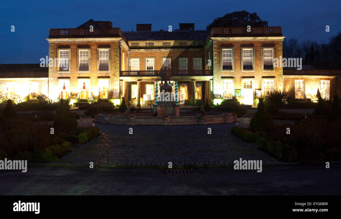 Night time at Colwick Hall Hotel, Nottingham England UK Stock Photo - Alamy