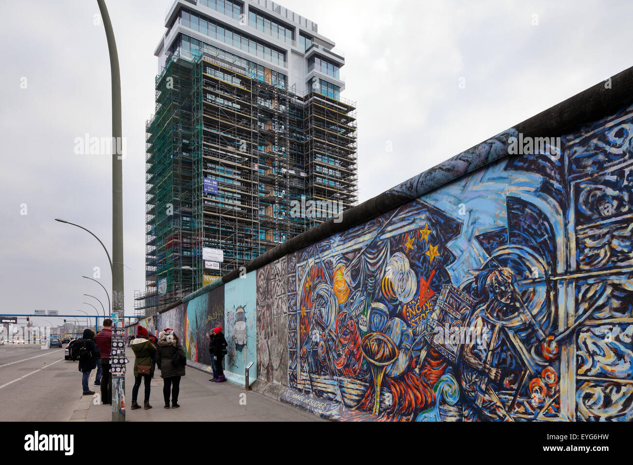 Berlin, Germany, last construction work at the project level Living in ...