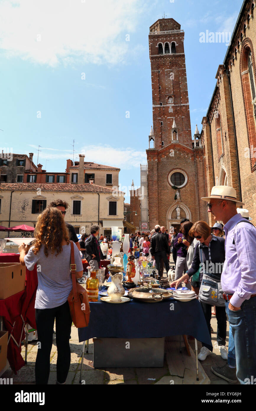 Venice antiques fair hi-res stock photography and images - Alamy
