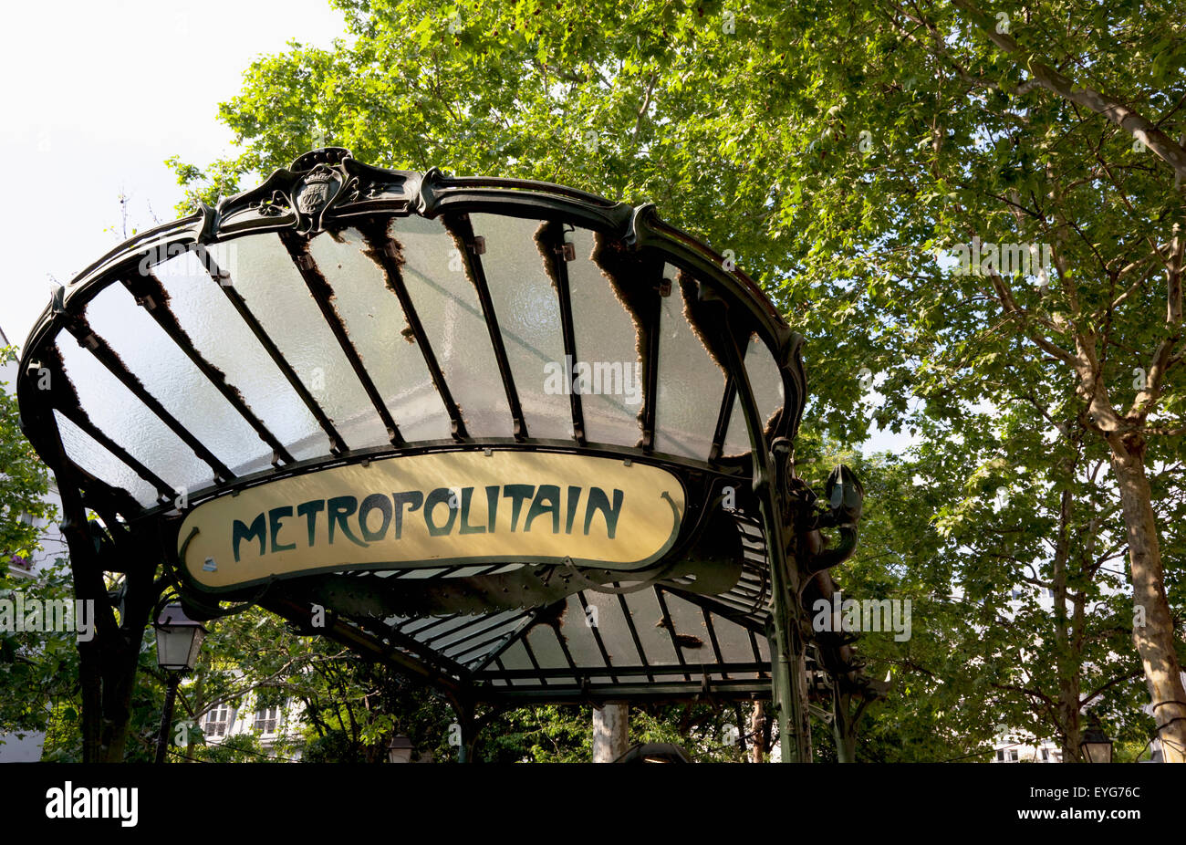 Hector Guimard Design High Resolution Stock Photography and Images - Alamy