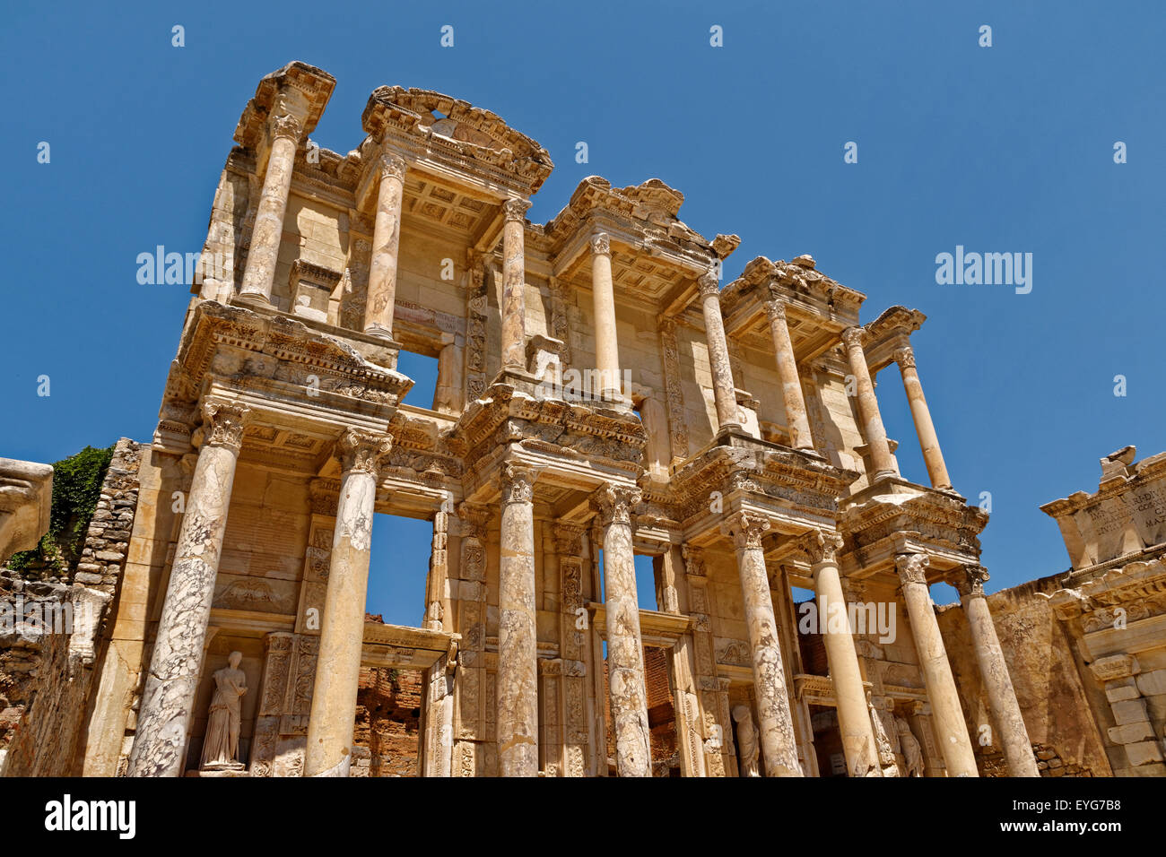 Library Celsus Ancient Greek Roman Empire High Resolution Stock ...