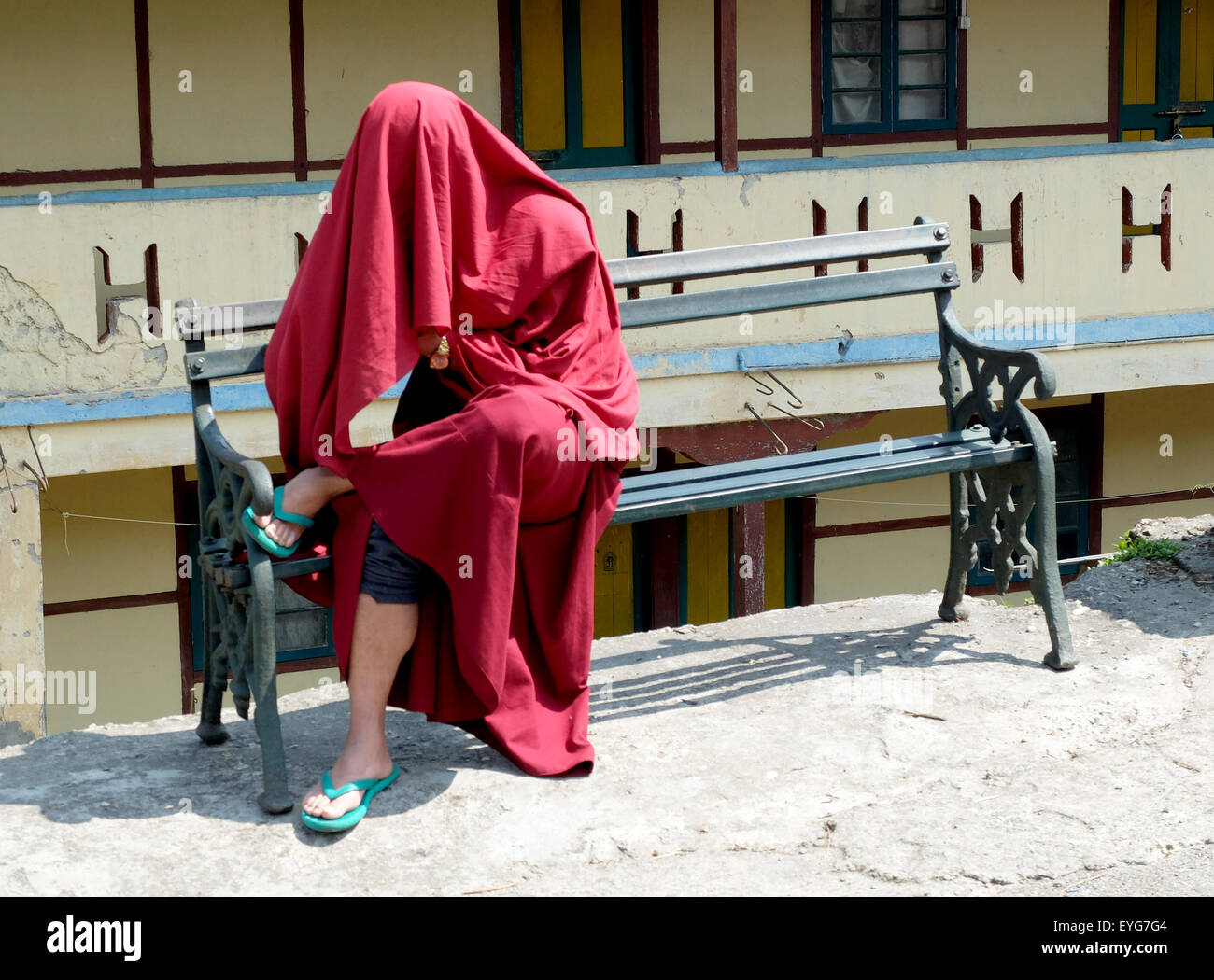 Monk With Face Hidden High Resolution Stock Photography and Images - Alamy