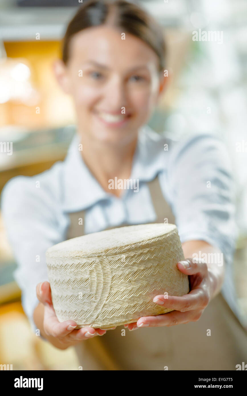 Deli assistant hi-res stock photography and images - Alamy