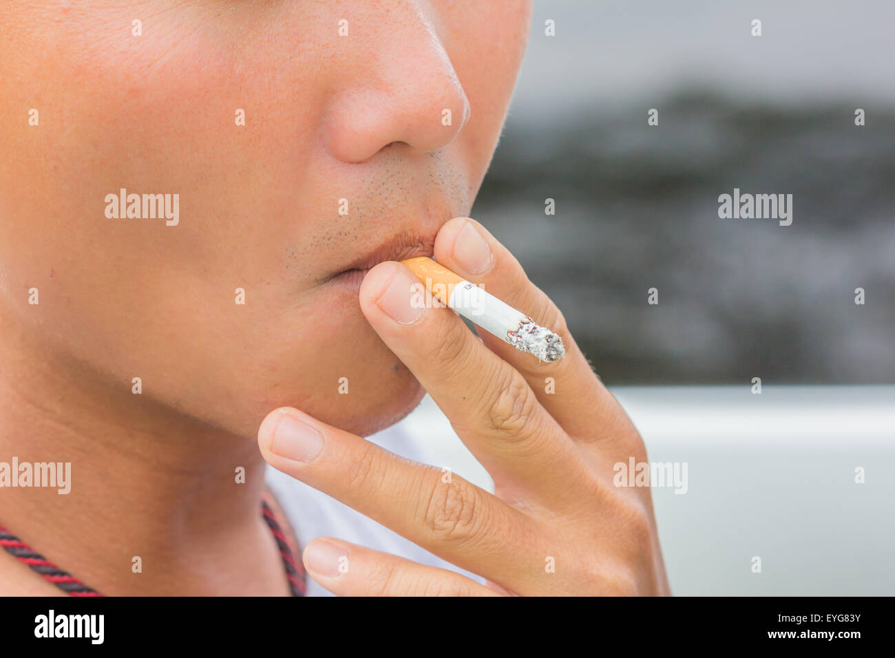 Finger cigarette hi-res stock photography and images - Alamy