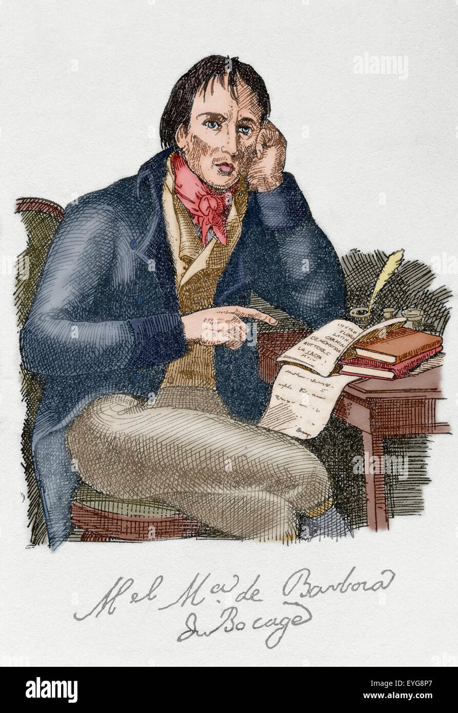 Manuel maria barbosa du bocage hi-res stock photography and images - Alamy