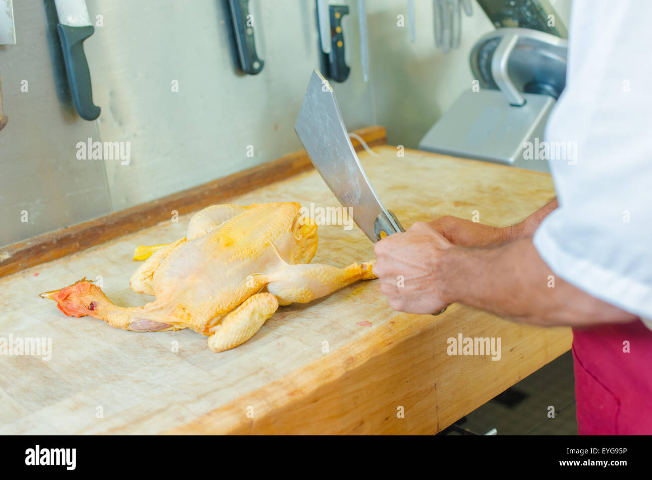 Chicken cutter hi-res stock photography and images - Alamy