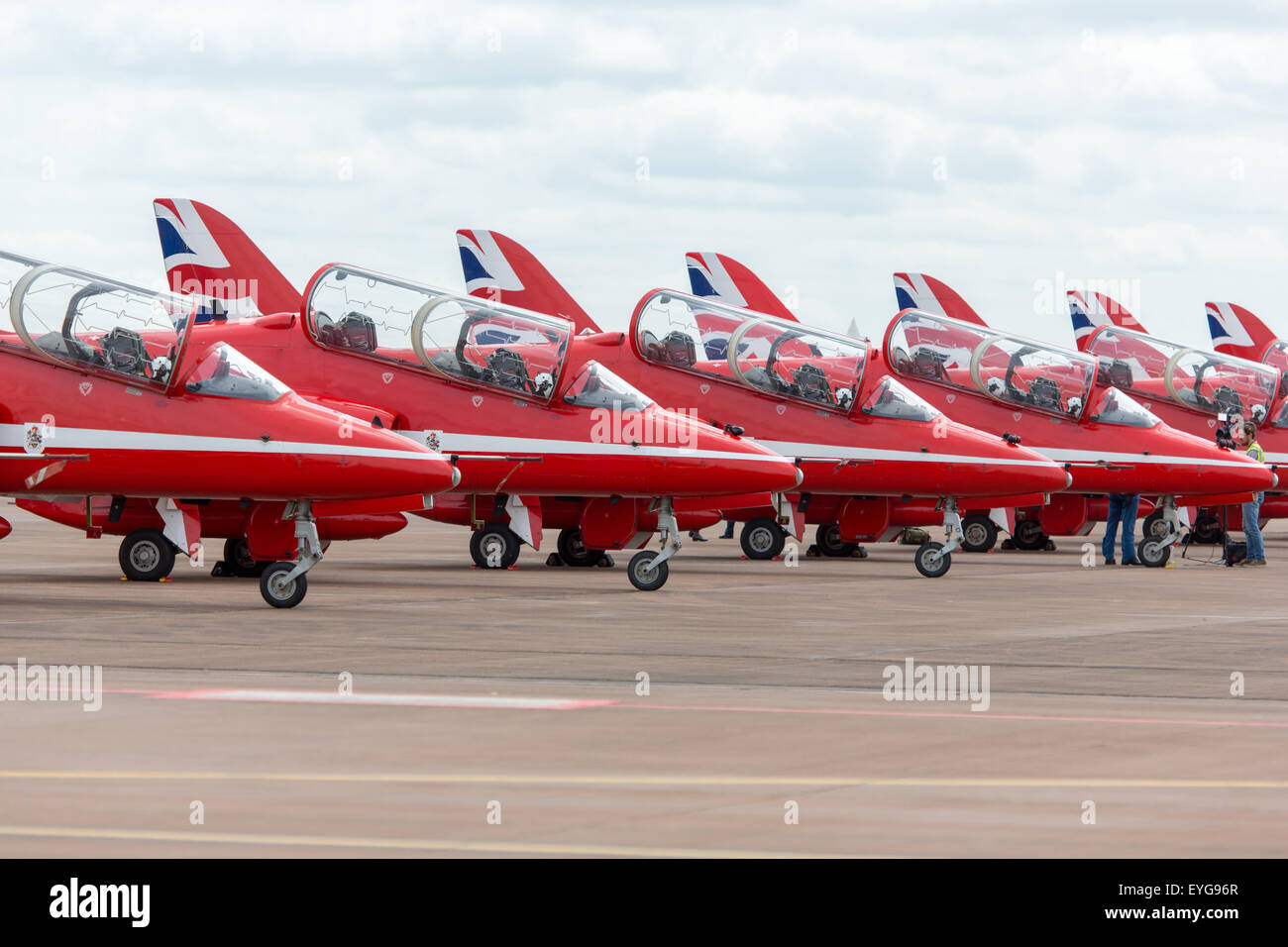 The red arrows circus hi-res stock photography and images - Alamy