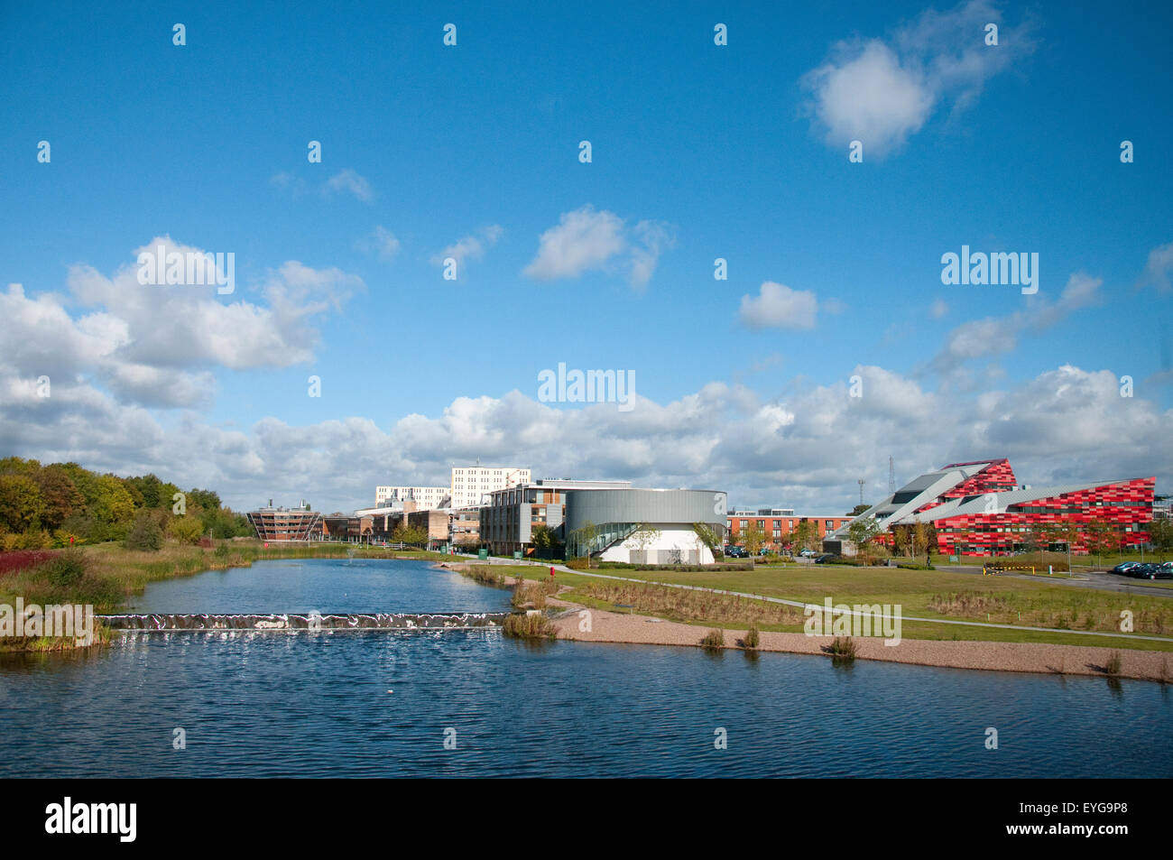 Nottingham university campus university park hi-res stock photography ...