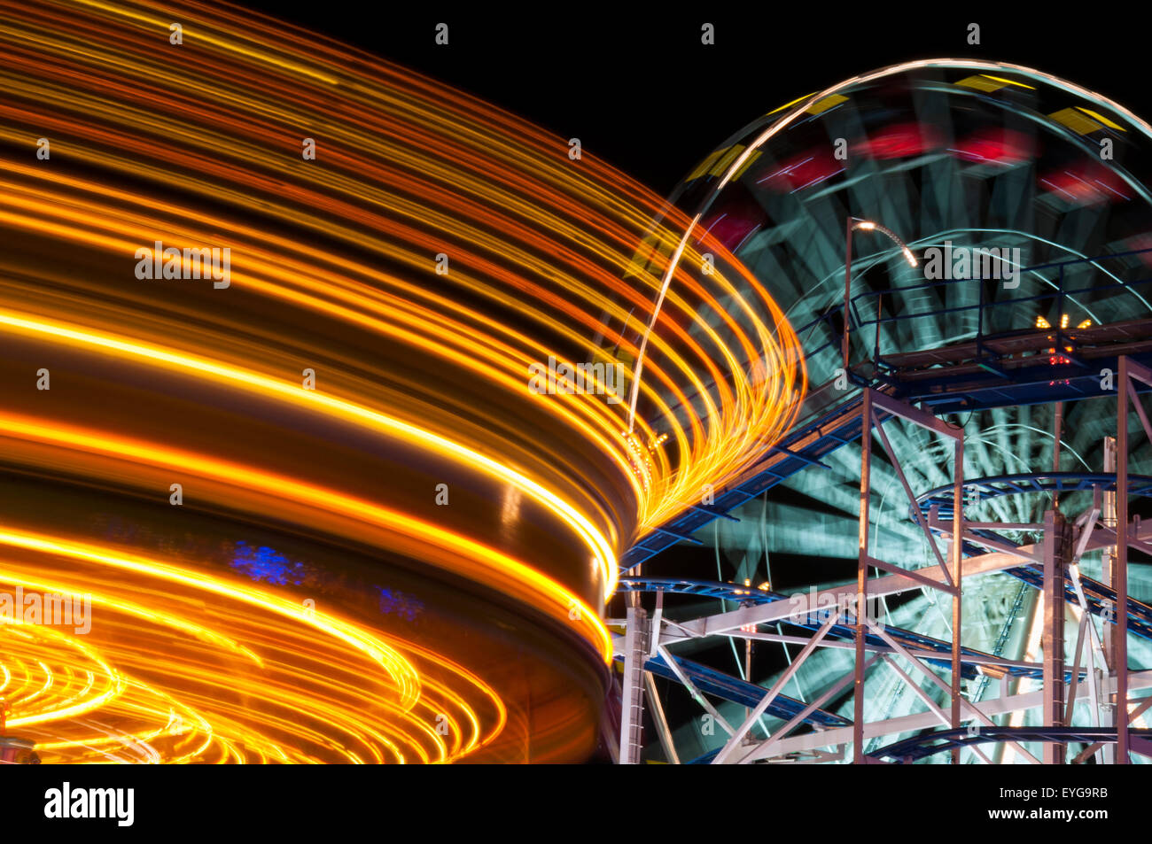 Ferris wheel carousel goose fair hi-res stock photography and images ...