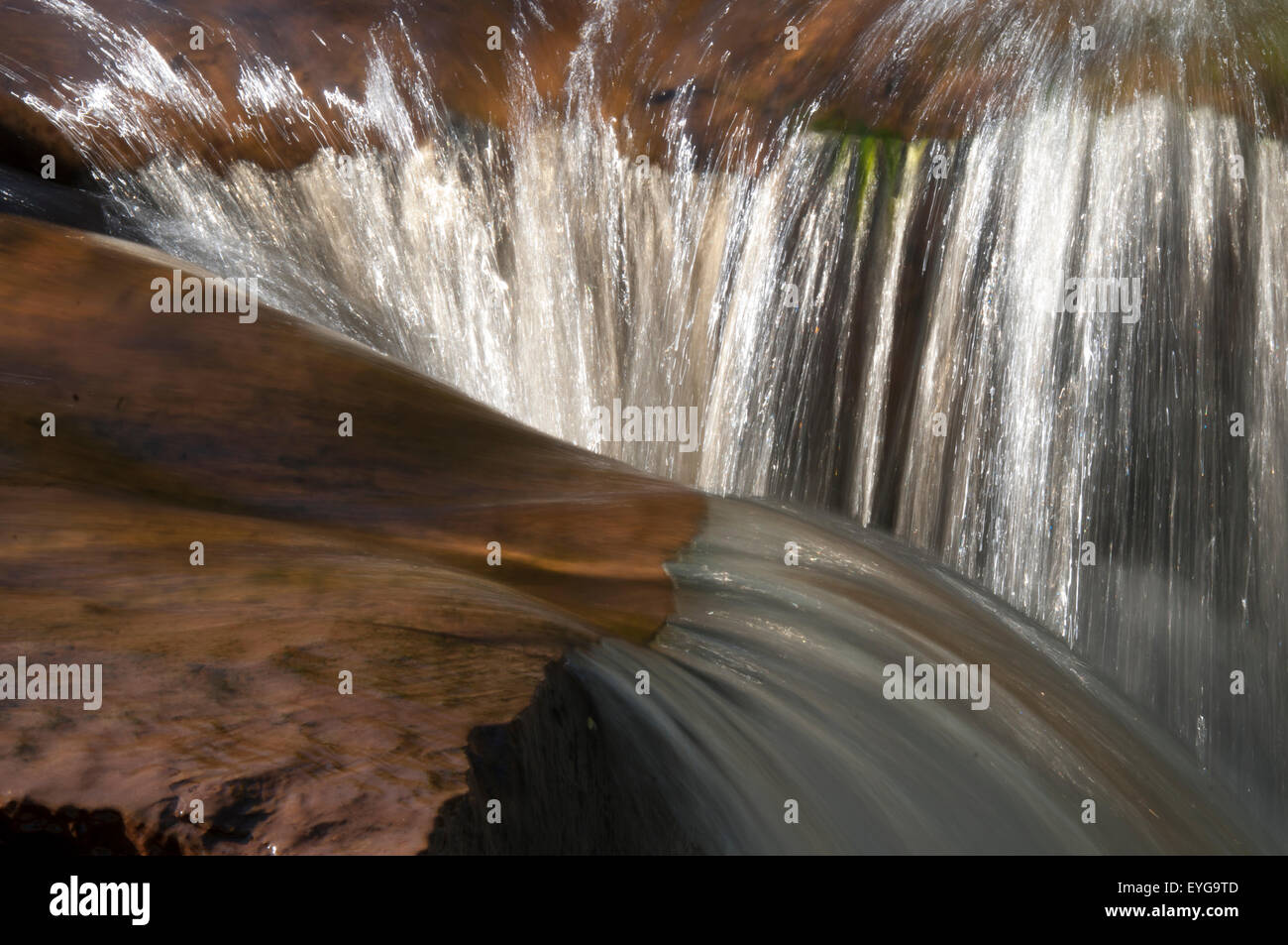 Catrake Force Waterfall in Keld in Swaledale, North Yorkshire England ...
