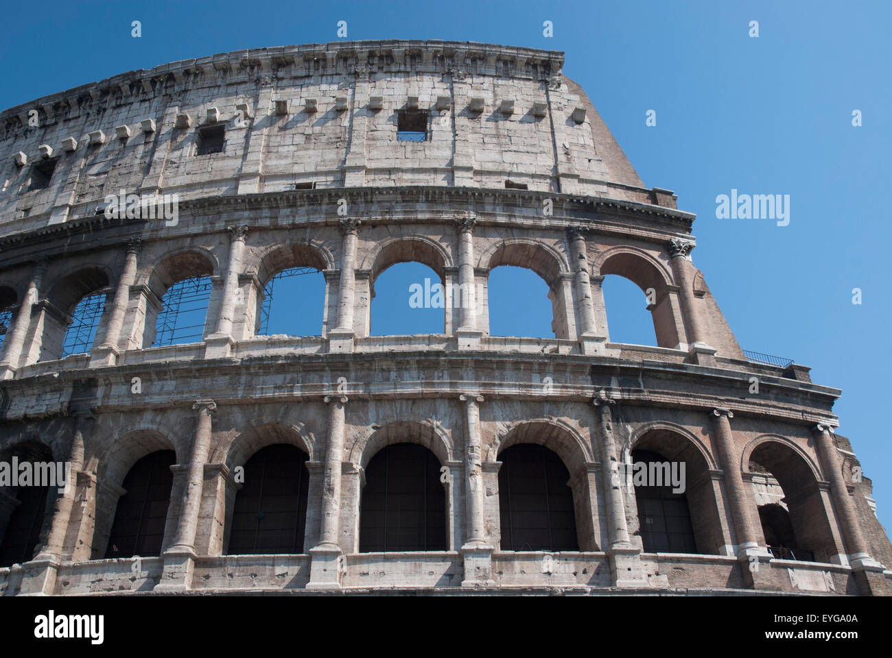 Italy, Outside View; Rome, Colosseum Stock Photo - Alamy