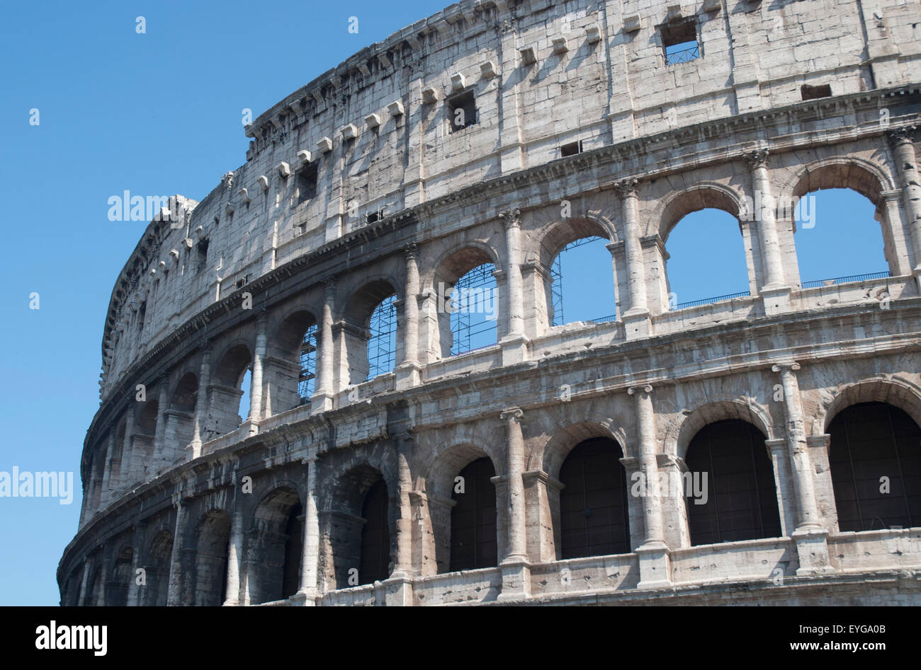 Italy, Outside View; Rome, Colosseum Stock Photo - Alamy