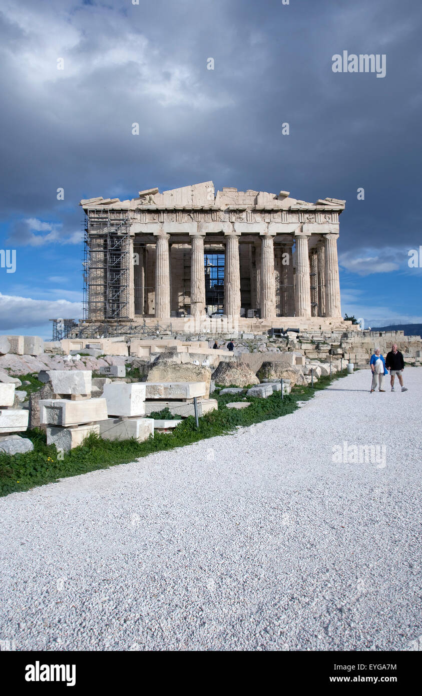 Greek Parthenon Front