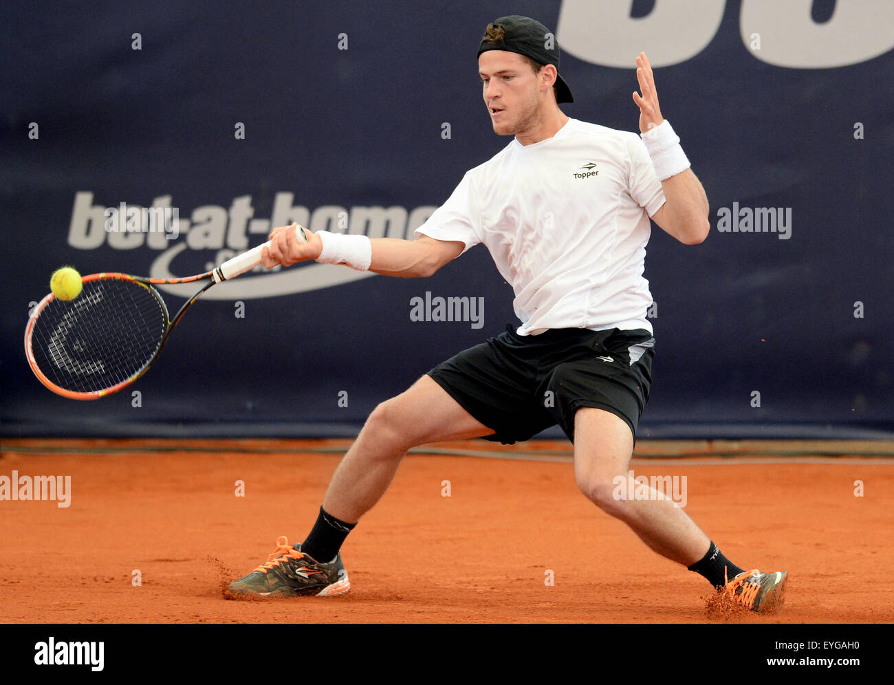 Hamburg, Germany. 29th July, 2015. Diego Schwartzman from Argentina ...